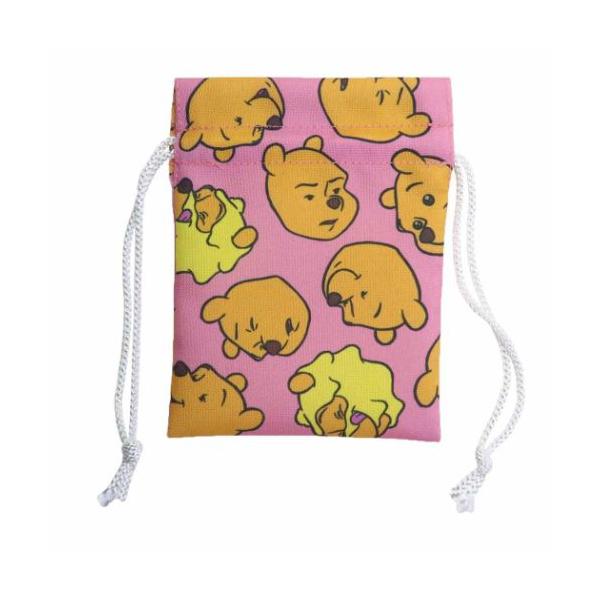 普段持ち歩く日用雑貨もお気に入りでそろえようはちみつ大好き[Winnie the Pooh/くまのプーさん]グッズにまたまた可愛いnewアイテム登場こちらは小さくてかわいい[豆巾着ポーチ]小物やお菓子、携帯用のお薬や印鑑などを持ち歩くのに便...
