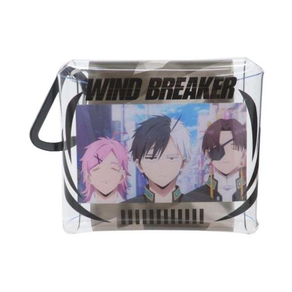毎日使うものだからこそこだわりを 大人可愛い女性向け雑貨にいさとるによる人気連載中のヤンキー漫画[WIND BREAKER]グッズにまたまたnewアイテム登場こちらは水濡れや汚れに強い人気の[クリアマルチケース]のSSサイズ裏面のボタンを外...