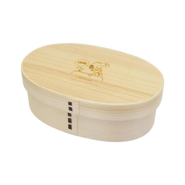 弁当 おしゃれ 生活雑貨　仕事 一人暮らし 通勤 通学大人気PEANUTS/SNOOPYグッズにまたまた可愛いnewアイテム登場こちらはかわいい[木製曲げワッパランチ]仕切りが付いており、自由に動かせますお弁当箱としてはもちろん、日常使いで...