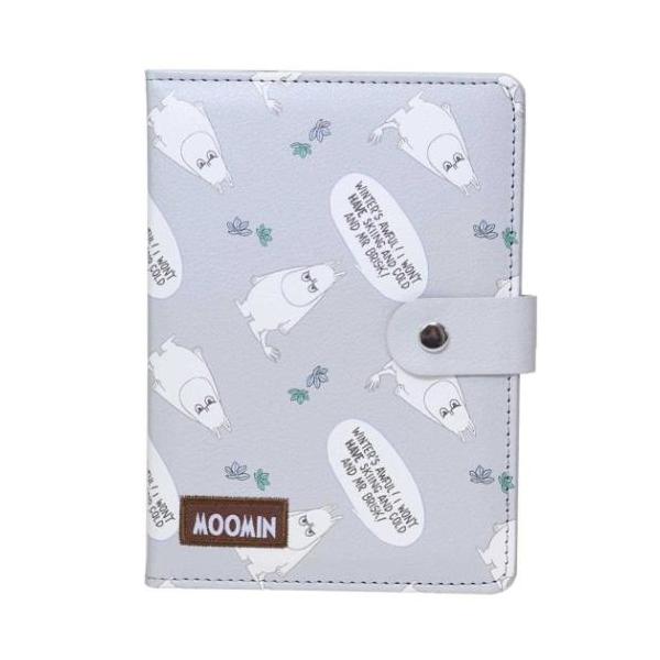 多機能大人気[Moomin/ムーミン]グッズにまたまた可愛いnewアイテム登場こちらはお薬手帳を収納できる便利な[手帳型ケース]領収書など収納できるポケットがたくさんついています。スナップボタン付きなので、バッグの中で開いたり中身が落ちてし...