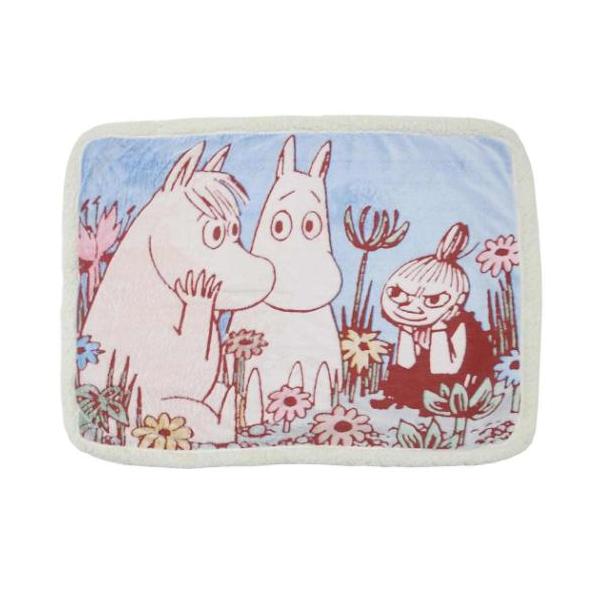 生活雑貨 寝具 ブランケット おしゃれ 一人暮らし 模様替え大人気[Moomin/ムーミン]のかわいいウォーマー雑貨シリーズこちらはふわふわの肌触りの[ボア付きブランケット]裏面がもこもこシープボアでとっても暖かい思わず頬ずりしたくなる気持...