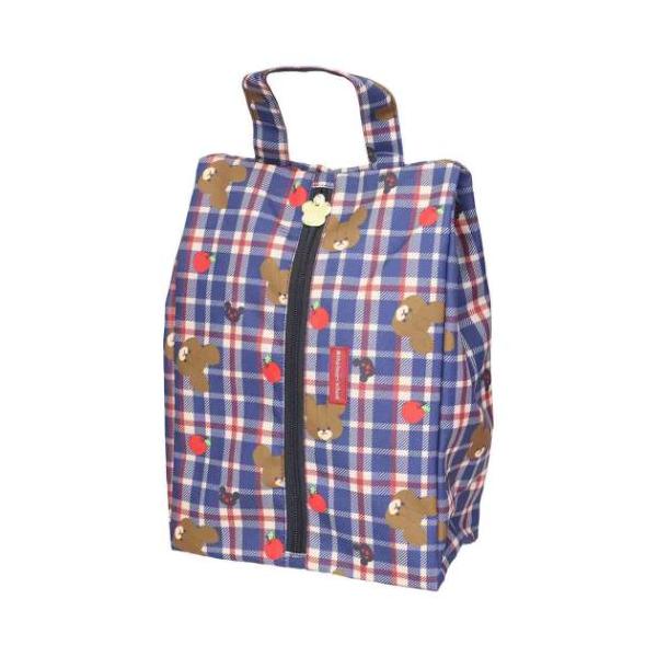 かわいいベストセラー絵本[the bear's school/くまのがっこう]グッズにまたまた可愛いnewアイテム登場こちらは底マチが広いお洒落な形状の[シューズバッグ]ゴルフ用のシューズケースにぴったりほかにもかわいい雑貨いろいろあるので...