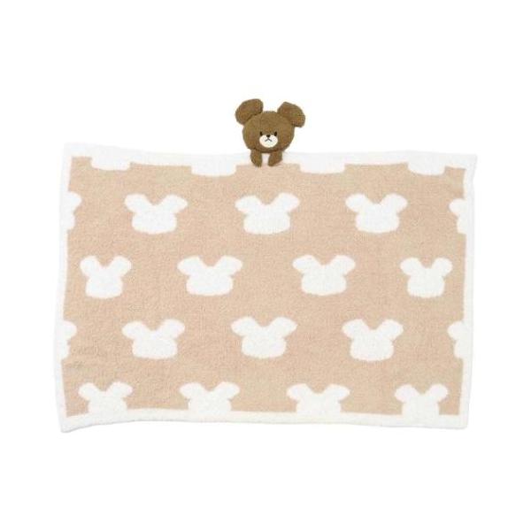 生活雑貨 寝具 ブランケット おしゃれ 一人暮らし 模様替えベストセラー絵本[the bear's school/くまのがっこう]のキュートなウォーマー雑貨シリーズこちらはふわふわの肌触りの[マスコット付きブランケット]思わず頬ずりしたくな...