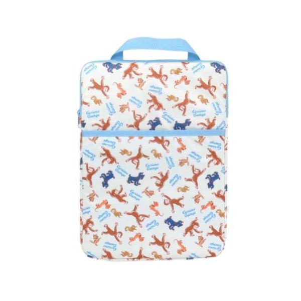 おしゃれでかわいいスマホケース＆iPhoneケース世界中で愛されている人気絵本[キュリアスジョージ/おさるのジョージ]グッズにまたまた可愛いnewアイテム登場こちらは機器の持ち運びに便利な[タブレットケース]10.2インチのタブレットが入る...