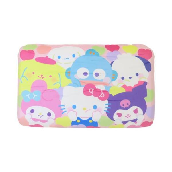 生活雑貨 寝具 枕 まくら おしゃれ 一人暮らし 模様替え大人気サンリオキャラクターズグッズにまたまた可愛いnewアイテム登場こちらはもっちりふんわりやわらかい[吸いつくもっちり生まくら]表裏で違った柄を楽しめて可愛らしい吸いつくようなもっ...