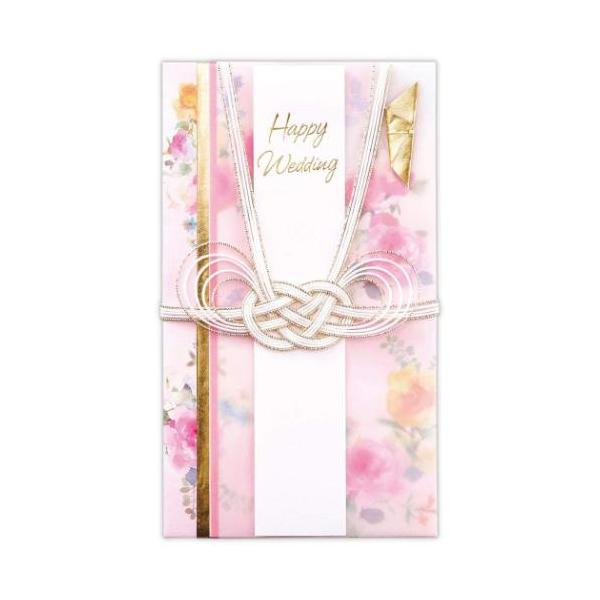 ポチ袋 正月 お祝い お年玉 デザイン 雑貨ロマンティックなピンクのバラに、トレーシングペーパー素材を重ねたエレガントな寿祝儀こちらはトレペ素材がとってもおしゃれな[ご祝儀袋]大胆にレイアウトした花柄に、透け感のあるトレーシングペーパーを重...