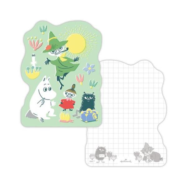 文具 文房具 おしゃれ 仕事 学校 社会人 メモ帳大人気[Moomin/ムーミン]グッズにまたまた可愛いnewアイテム登場「Every day is an adventure−毎日が冒険−」をテーマにしたムーミンのコレクション。可愛くてちょ...