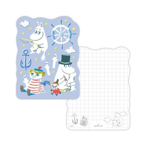 文具 文房具 おしゃれ 仕事 学校 社会人 メモ帳大人気[Moomin/ムーミン]グッズにまたまた可愛いnewアイテム登場「Every day is an adventure−毎日が冒険−」をテーマにしたムーミンのコレクション。可愛くてちょ...