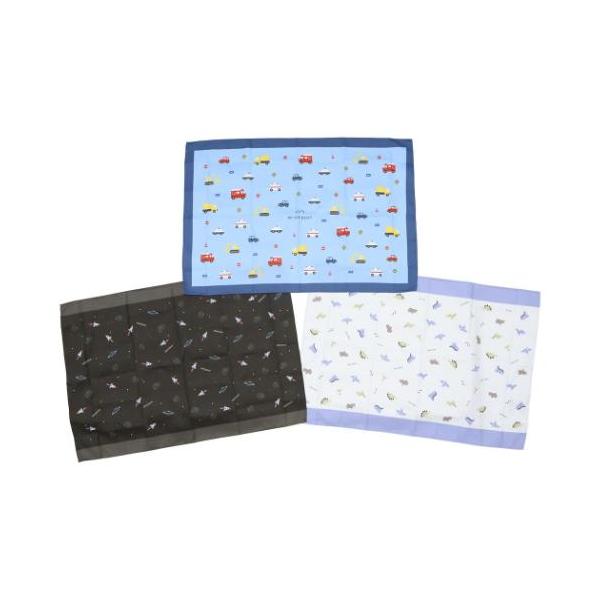 弁当 おしゃれ 生活雑貨　仕事 一人暮らし ナフキン入学 新学期にぴったりなランチ雑貨シリーズこちらは定番人気アイテム[ランチョンマット3P]お弁当や給食の時間に使える便利なランチマット3枚セットです裏側にお名前ネームが付いています3つセッ...