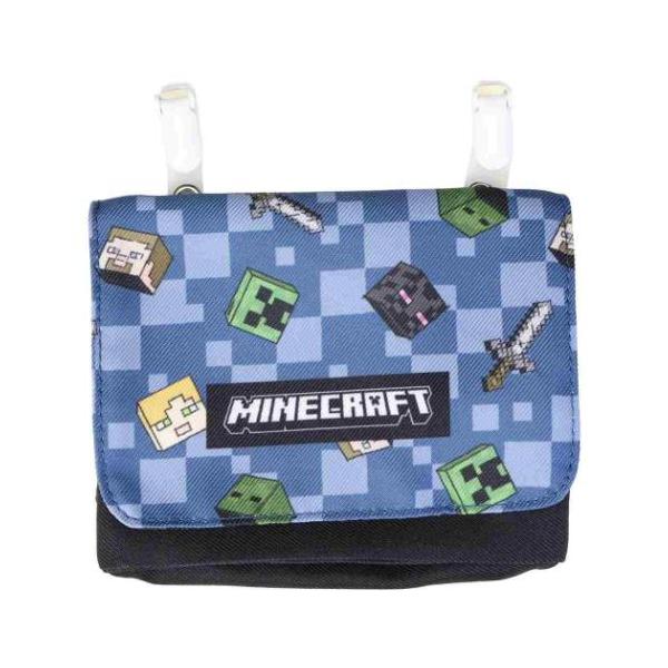 おしゃれ入学 新学期にぴったりなマインクラフトのスクール雑貨シリーズこちらはポケットがない服でもポケット代わりに使える[クリップポーチ]クリップ付きだからスカートやズボン、カバン等にカンタンに取り付け可能ハンカチやティッシュなどいつでも持っ...