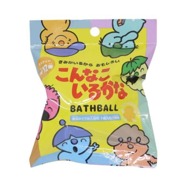 生活雑貨 おしゃれ 入浴剤 バス用品 掃除 日用雑貨マスコットが飛び出すバスボールにEテレで爆発的な人気を誇った[こんなこいるかな]が登場バスボールを浴槽にいれると発泡しながら溶けていき…中からマスコットがひょこっと現れます発泡タイプ[フル...