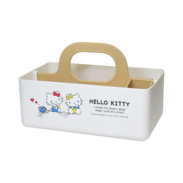 生活雑貨 おしゃれ 掃除 片づけ お祝い ギフトに 日用雑貨大人気サンリオキャラクターからまたまた可愛いアイテム登場こちらは片手で持って運べる[モッテケース]ケース真ん中のハンドルを片手で持ち運びができて便利本体の仕切りは全て取り外し可能ケ...