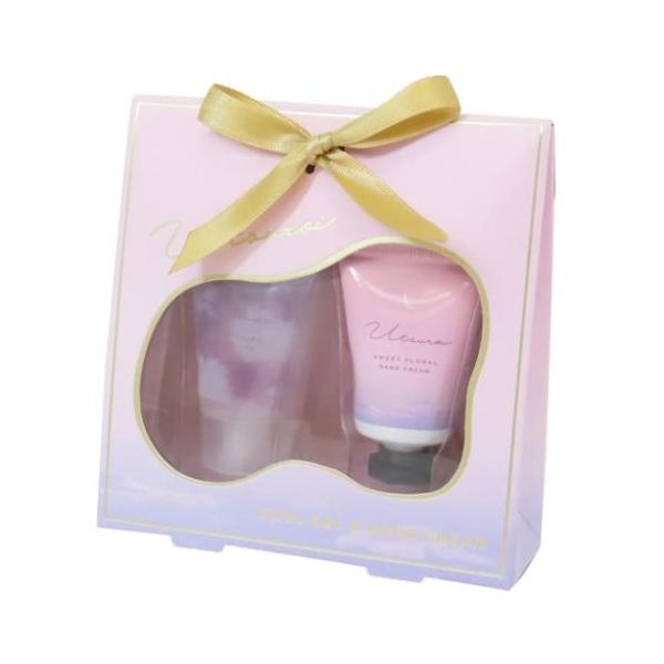 生活雑貨 おしゃれ ファッション お祝い ギフトに 日用雑貨UTSUROI/ウツロイコスメシリーズこちらは人気アイテム[クールジェル&amp;ハンドクリーム]良い香り付きで癒されます可愛いデザインのパッケージでギフトやプレゼントにもGOOD...