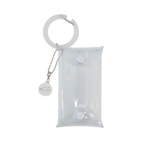 毎日使うものだからこそこだわりを 大人可愛い女性向け雑貨毎日が楽しくなるキュートなZAKKAシリーズこちらはマルチに使える[クリアケースM]小物やカードを入れるのにちょうどいいカラビナ付きなのでカバンなどにつけられてとっても便利カプセル型の...