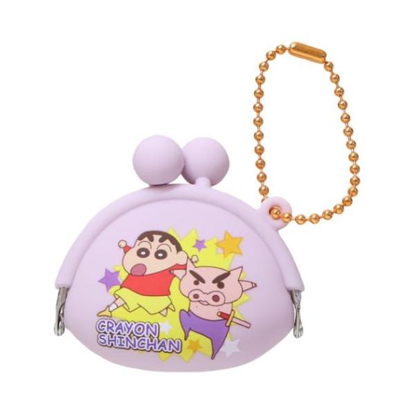 大人女子にぴったり お気に入りの鞄やお財布が充実大人気アニメ[クレヨンしんちゃん]グッズにまたまた可愛いnewアイテム登場こちらは[miniシリコンがまぐち]小銭や小物を持ち運べる便利ながまぐちポーチです。ボールチェーン付きでかばんやリュッ...