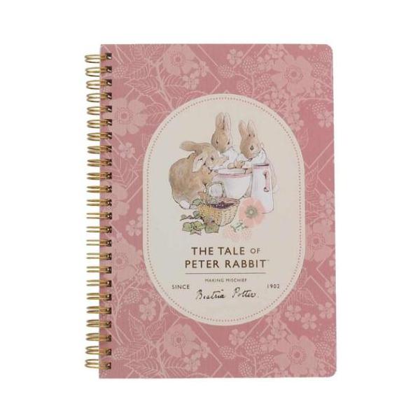 文具 文房具 おしゃれ 仕事 学校 社会人 ノートイギリスの女性作家ビアトリクス ポターが生み出した世界中で親しまれている[Peter Rabbit]グッズにまたまた可愛いnewアイテム登場こちらは定番人気アイテム[A5リングノート]リング...