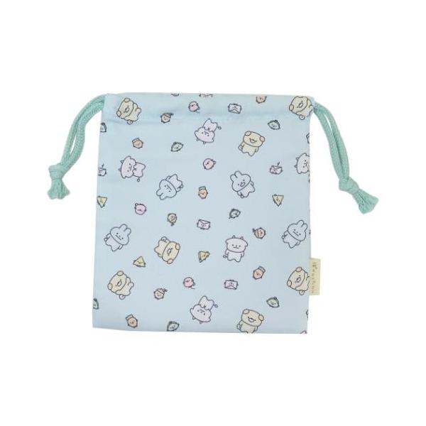 普段持ち歩く日用雑貨もお気に入りでそろえようサンエックスの大人気キャラクター[ぽかんとたん]のスクール雑貨シリーズこちらは小物を入れたりしておくのに便利な[きんちゃく袋S]キッズ用のお弁当やプラコップ入れなど何枚あっても困らない内側にネーム...