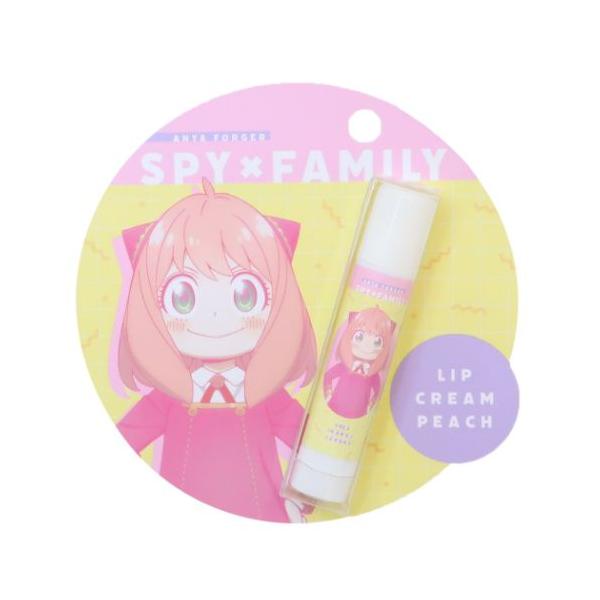 生活雑貨 おしゃれ ファッション お祝い ギフトに 日用雑貨しっとりうるおうリップクリームにスパイファミリーデザインが登場潤い保湿成分シアバター＆ホホバオイル＆ハチミツ配合で唇に潤いを与えてぷるぷるに…良い香り付きでテンションアップいろんな...