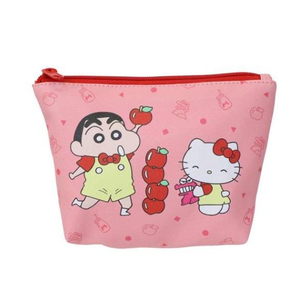 普段持ち歩く日用雑貨もお気に入りでそろえよう「クレヨンしんちゃん」と「サンリオキャラクターズ」のコラボグッズにまたまた可愛いnewアイテム登場こちらは[舟形ポーチ]ポケット付きなのでコスメや小物も整理しながら使えます。他にも多種多様なポーチ...