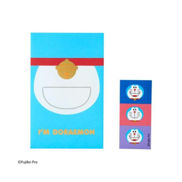ポチ袋 正月 お祝い お年玉 デザイン 雑貨サンリオとドラえもんの最強コラボ [I'm Doraemon]グッズにまたまた可愛いnewアイテム登場こちらはかわいいぽち袋華やかな金箔押しお年玉だけの用途ではなく通年使えるデザイン3つ折りにした...