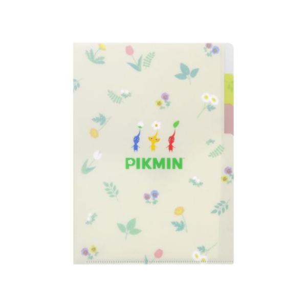 「メール便可」書類 整理 収納 おしゃれ 文具 文房具 仕事 ファイル大人気ゲーム[ピクミン]のかわいいステーショナリーが登場ピクミンたちが自然の中をワチャワチャと遊んでいる姿に癒される、オフィスで使えるベーシックなアイテムをラインアップ！...