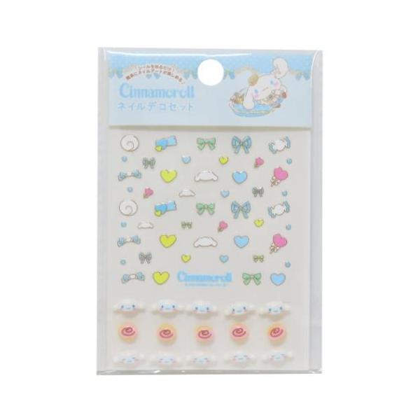 生活雑貨 おしゃれ ファッション お祝い ギフトに 日用雑貨大人気サンリオキャラクターグッズにまたまた可愛いnewアイテム登場こちらは貼るだけで可愛いネイルアートが楽しめる[ネイルデコセット]立体デコパーツと半立体デコパーツがセットになって...