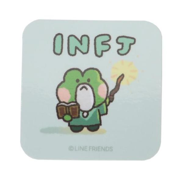 おしゃれ シール デザイン 文具 文房具 新入学 新学期不思議な可愛さが魅力の[LINE FRIENDS minini]グッズにまたまた可愛いnewアイテム登場こちらは定番人気アイテム[ステッカー]スマホやPCなどに貼ってデコっちゃおうほか...