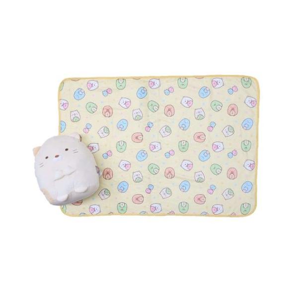 生活雑貨 寝具 ブランケット おしゃれ 一人暮らし 模様替え大人気[すみっこぐらし]グッズにまたまた可愛いnewアイテム登場こちらはコンパクトに収納出来てクッションにもなる[クッションインブランケット]クッションとしてもブランケットとしても...