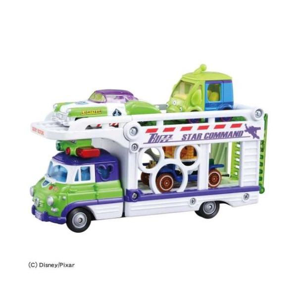 男の子大好き[TOMICA/トミカ]グッズにまたまた可愛いnewアイテム登場こちらはかわいい[ドリームトミカ]映画「トイストーリー5」の公開を記念して、ディズニーモータースからキャリアカーの「パルズトランポ バズ・ライトイヤー」が登場！ディ...