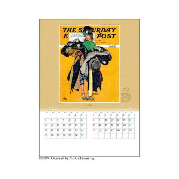 スケジュール おしゃれ カレンダー シンプル デザインユーモアたっぷりのイラストでくすりと笑えるひとときを[Norman Rockwell]22歳の時、初めて[SATURDAY EVENING POST]誌の表紙を飾り、以来47年間にわたり...