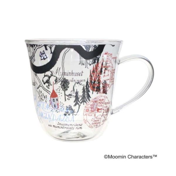 食器 おしゃれ デザイン ギフトに キッチン お祝い 結婚祝い大人気[Moomin/ムーミン]グッズにまたまた可愛いnewアイテム登場こちらは使いやすい[耐熱マグ]耐熱ガラスで作られた透明なマグカップです温かい飲み物も冷たい飲み物にもお使い...