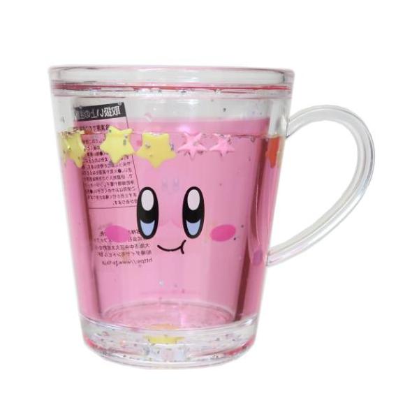 弁当 おしゃれ 生活雑貨　仕事 一人暮らし 子供大人気ゲーム[星のカービィ]グッズにまたまた可愛いnewアイテム登場こちらは水が入ってキラキラかわいい[ウォーターカップ]キラキラ浮かんでる星やホログラムが楽しめる！お子さまのコップにぴったり...