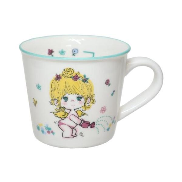 食器 おしゃれ デザイン ギフトに キッチン お祝い 結婚祝い唄いながら透明アクリルボードに可愛いイラストを描く[水森亜土/あどちゃん]グッズにまたまた可愛いnewアイテム登場こちらはブレイクタイムには欠かせない[陶磁器製マグ]お気に入りの...