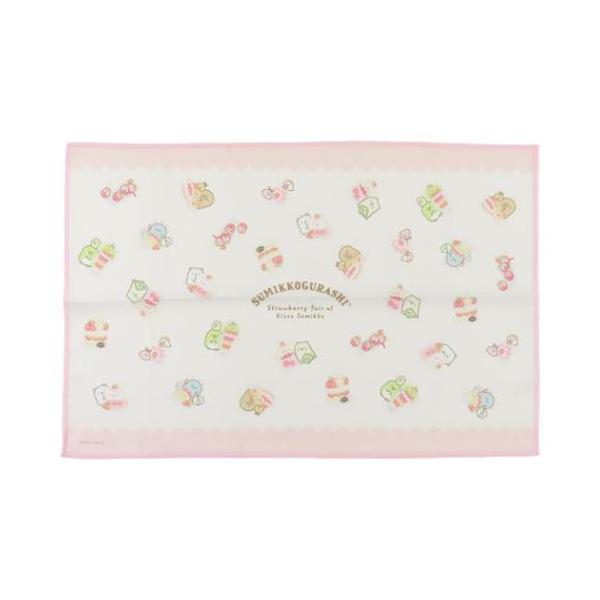 弁当 おしゃれ 生活雑貨　仕事 一人暮らし ナフキンサンエックスの大人気キャラクター[すみっこぐらし]グッズにまたまた可愛いnewアイテム登場こちらはとっても可愛い[ワイドランチクロス]学校の机のサイズにぴったりな抗菌防臭仕様のランチクロス...