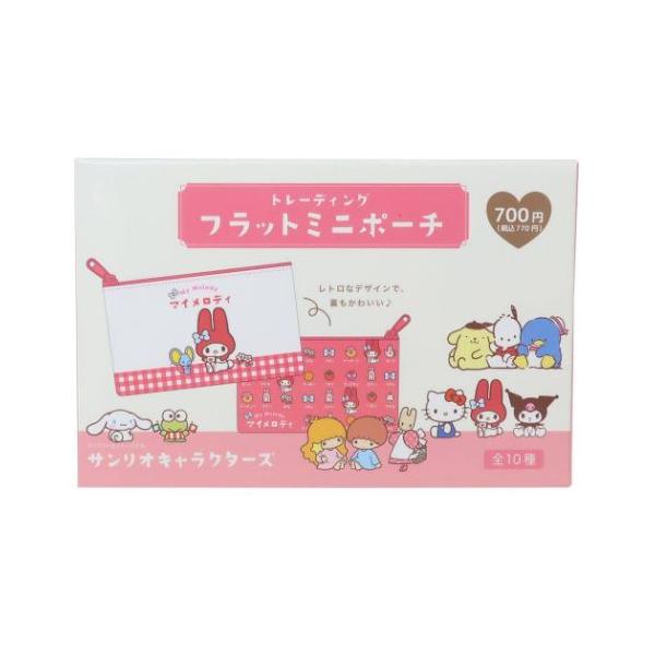 毎日使うものだからこそこだわりを 大人可愛い女性向け雑貨大人気サンリオキャラクターグッズにまたまた可愛いnewアイテム登場こちらはコレクションにぴったりな[フラットミニポーチ]カードや小銭、リップなどの小物を収納できます全10種類のうち1種...