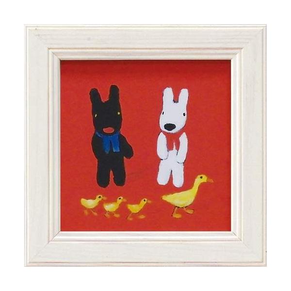 「取寄品」 ナチュラルでかわいい女の子らしさのあるインテリアアート大人気絵本「Gaspard et Lisa」グッズからまたまた可愛いNEWアイテム登場!!こちらは今までにないミニサイズのフレームに、リサとガスパールを可愛く額装しました。卓...