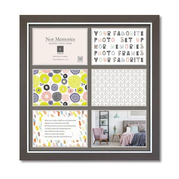 「取寄品」 書類 整理 収納 クリップ 文具 文房具 おしゃれ 雑貨どんなインテリアにも写真にもマッチする、洗練されたオシャレさと暖かみのあるウォームグレーのフレームの内側に施されたシルバーのラインがアクセント。明るい雰囲気の中にも高級感を...