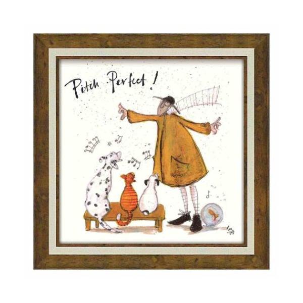 「取寄品」 お祝い ギフトに おしゃれ アート インテリア 贈り物作家：サム トフト/イギリス女性作家スイートピー色のウサギ 犬と共に仕事と生活をブライントンで過ごしている。技術学校を卒業後、アートを学びたいと思い、2003年リバプールの美...