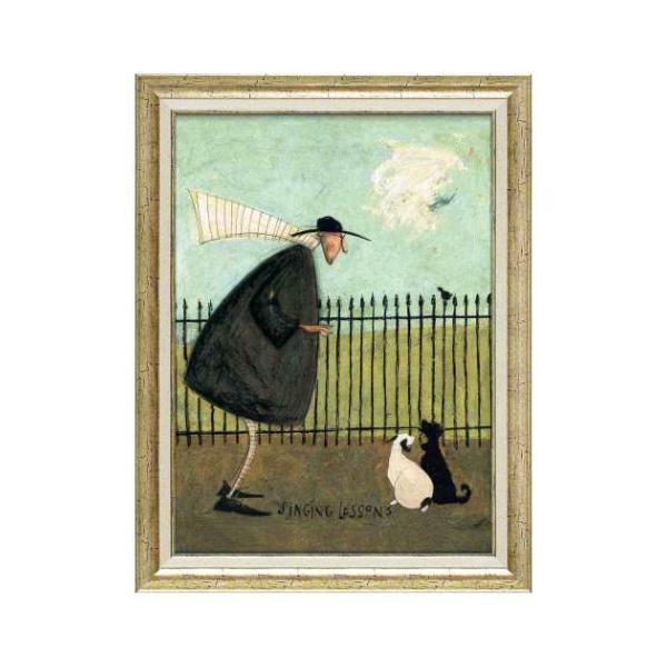 「取寄品」 お祝い ギフトに おしゃれ アート インテリア 贈り物作家：サム トフト/イギリス女性作家スイートピー色のウサギ 犬と共に仕事と生活をブライントンで過ごしている。技術学校を卒業後、アートを学びたいと思い、2003年リバプールの美...