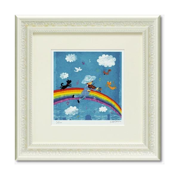 「取寄品」 お祝い ギフト おしゃれ アート インテリア 贈り物はりたつお（日本男性作家）空色ぼうしのお話「空色ぼうし」は、シンガーソングライター(故)はりまさよしの音楽をもとに、弟であるイラストレーター「はりたつお」が世界観を広げつくり出...