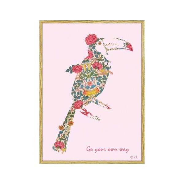 「取寄品」 お祝い ギフトに おしゃれ アート インテリア 贈り物華やかなフラワーデザインアートで、ワイルドな動物たちのシルエットを彩りました。サイズ：約170x235x35mm重量：約0.3kg素材：樹脂フレーム仕様：キャンバスアート/フ...