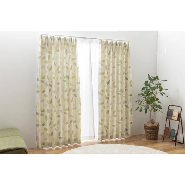 ●商品詳細 -infomation-商品名ドレープカーテン ボタニッシュ素材ポリエステル100％スペック3級遮光・形状記憶・洗濯可付属品共生地タッセル・アジャスターフック：aフック