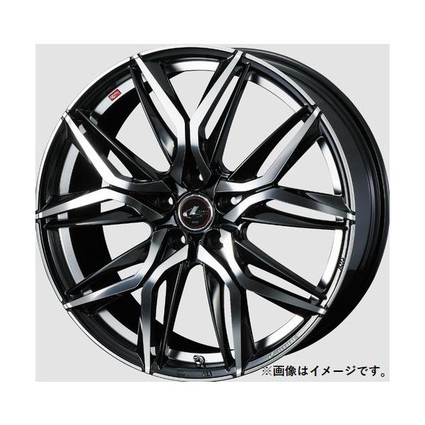 WEDS LEONIS LM◇商品情報■定価(税抜)：￥54,000■品番：40828■色：PBMC（パールブラック/ミラーカット）■サイズ：18インチ×8.0J■インセット：42■孔数：5■PCD : 114.3■ディスクハブ径 : φ7...