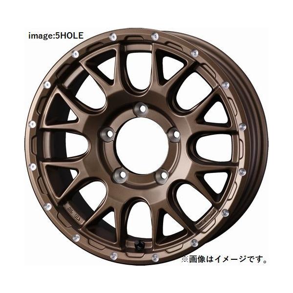 WEDS ADVENTURE MUD VANCE 08◇商品情報■定価(税抜)：￥36,500■品番：41141■色：マットブロンズ　■サイズ：16インチ×6.0J■インセット：-5■孔数：5■PCD : 139.7 ■ディスクハブ径 : ...