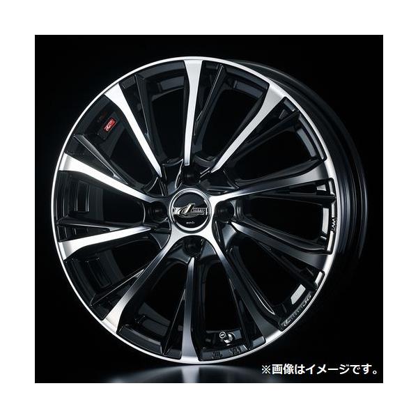 WEDS LEONIS JG◇商品情報■定価(税抜)：￥34,500■品番：42228■色：PBMC（パールブラック/ミラーカット）■サイズ：15インチ×4.5■インセット：45■孔数：4■PCD : 100■ディスクハブ径 : φ65■座...