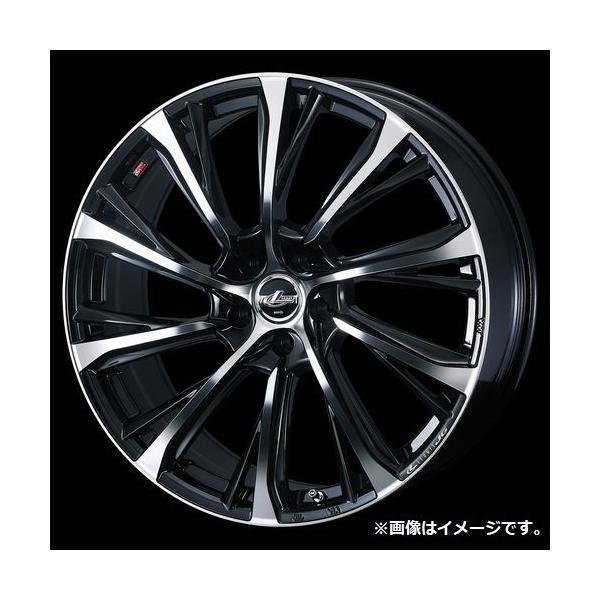 WEDS LEONIS JG◇商品情報■定価(税抜)：￥53,000■品番：42238■色：PBMC（パールブラック/ミラーカット）■サイズ：18インチ×7.0■インセット：39■孔数：5■PCD : 120■ディスクハブ径 : φ60■座...