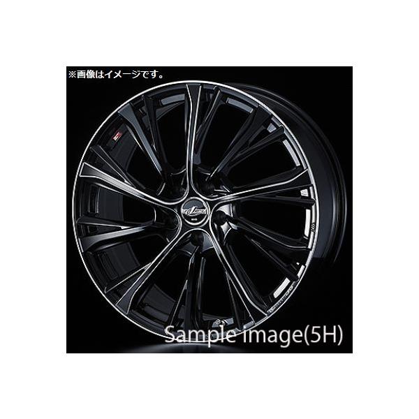 WEDS LEONIS JG◇商品情報■定価(税抜)：￥46,500■品番：42456■色：BK/SC（ブラック/SCマシニング）■サイズ：17インチ×7.0■インセット：42■孔数：5■PCD : 114.3■ディスクハブ径 : φ73■...