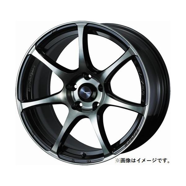 WEDSSPORT SA75R◇商品情報■定価(税抜)：￥39,500■品番：73988■色：WBC（ウォースブラッククリアー）■サイズ：18X8.5J■インセット：35■孔数：5■PCD : 114.3■ディスクハブ径 : φ73●この商...