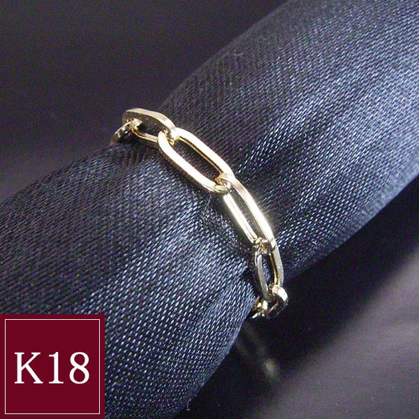 今、大人気のペーパークリップ・シリーズに指輪が新作登場！すべて上質18金を使用。流行を取り入れたスタイリッシュなデザイン。K18の刻印入り。お手持ちのリングと重ね付けもおしゃれです♪シンプルで上品なデザインはプレゼントにも喜ばれます。金相場...