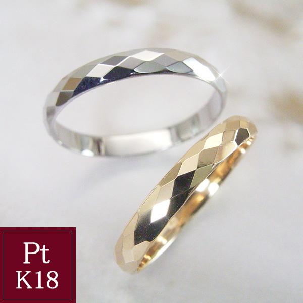 男女兼用 ユニセックス。上質でシンプル！選べるプラチナ900 or 18金ゴールド・デザインリングが新作登場。360度全周にデザインが施されています。上質素材と着け心地、デザインにこだわった自信作が完成しました。シンプルに1本で着けても、華...